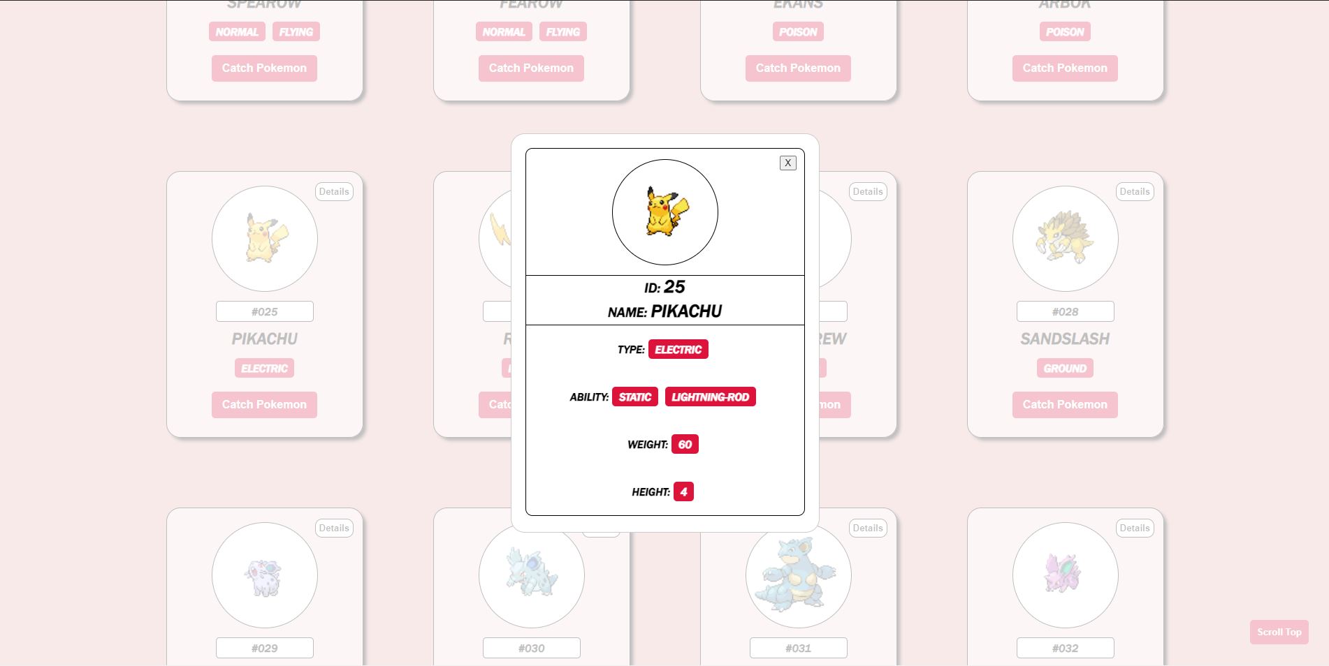 GitHub - halidunal/pokemon-app: Pokemon App with React + PokeAPI