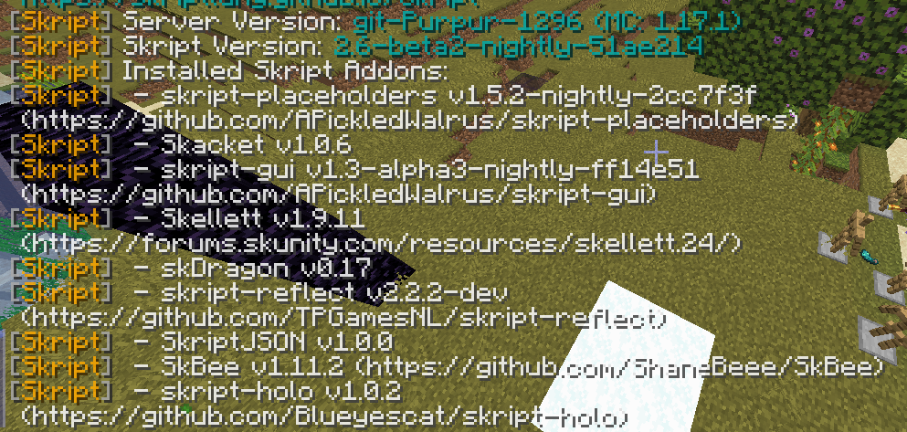 Powder Snow Support · Issue #4227 · SkriptLang/Skript · GitHub