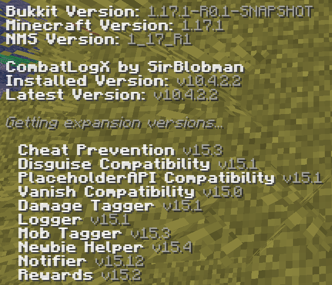 2 Bossbars and scoreboard problem · Issue #243 · SirBlobman/CombatLogX · GitHub