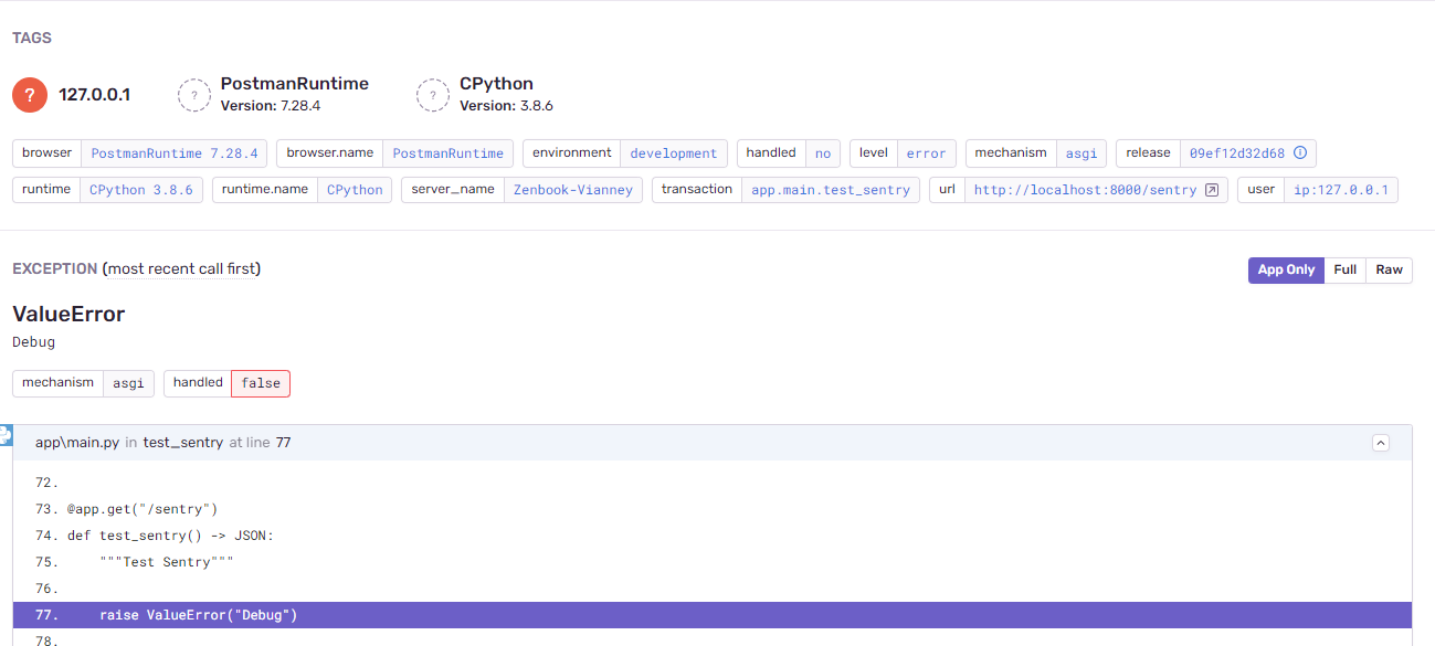 Duplicated errors and user not set · Issue #1298 · getsentry/sentry ...