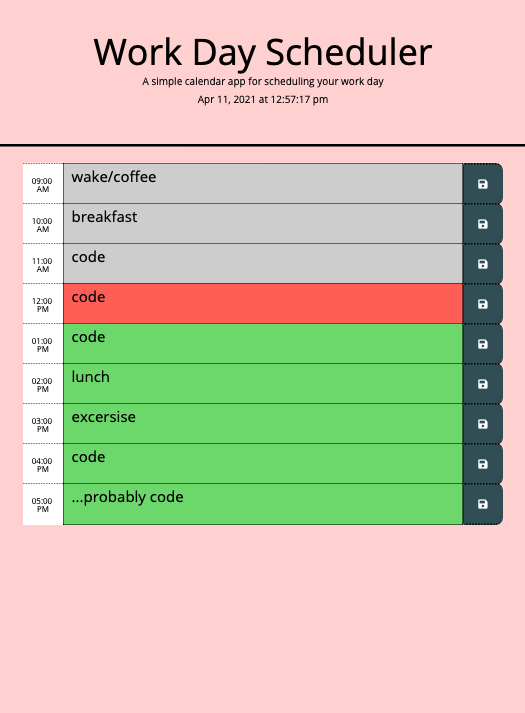 GitHub - Bkrendan12/Daily-Schedule-planner