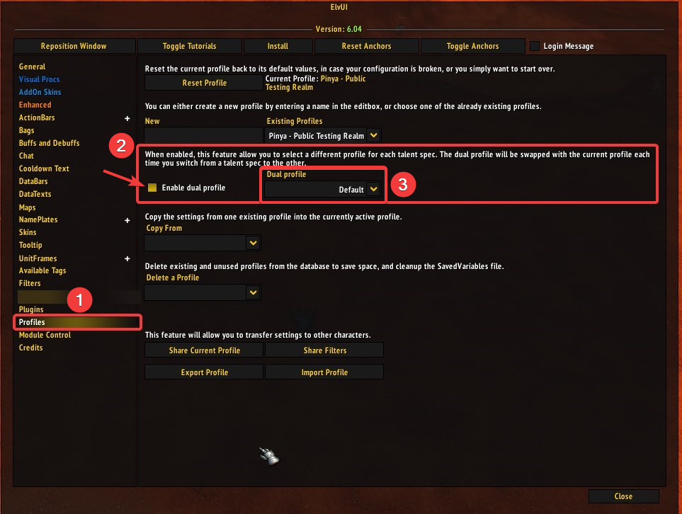 [Request] Profile swap on specialization change · Issue #82 · ElvUI ...