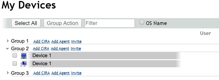 Collapsible Device List · Issue #753 · Ylianst/MeshCentral · GitHub