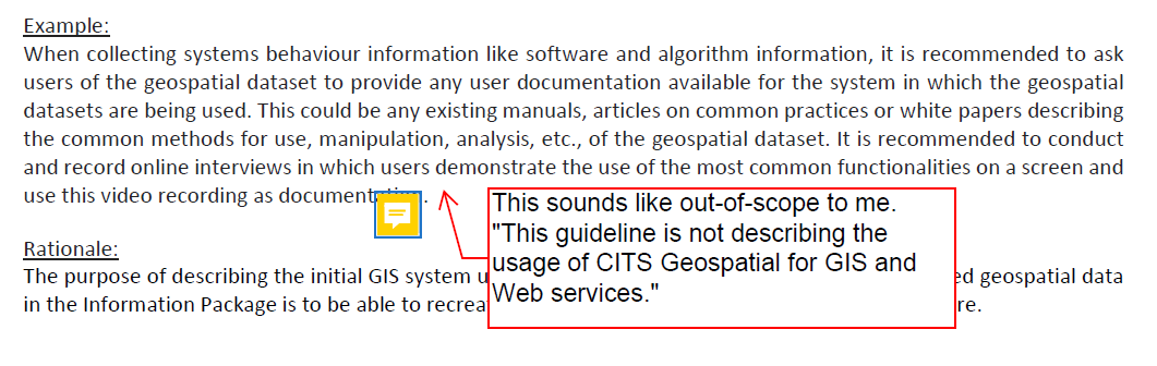 Guidelinecitsgeospatialv10pdf Geo35 Rationale Gis Documentation · Issue 35 
