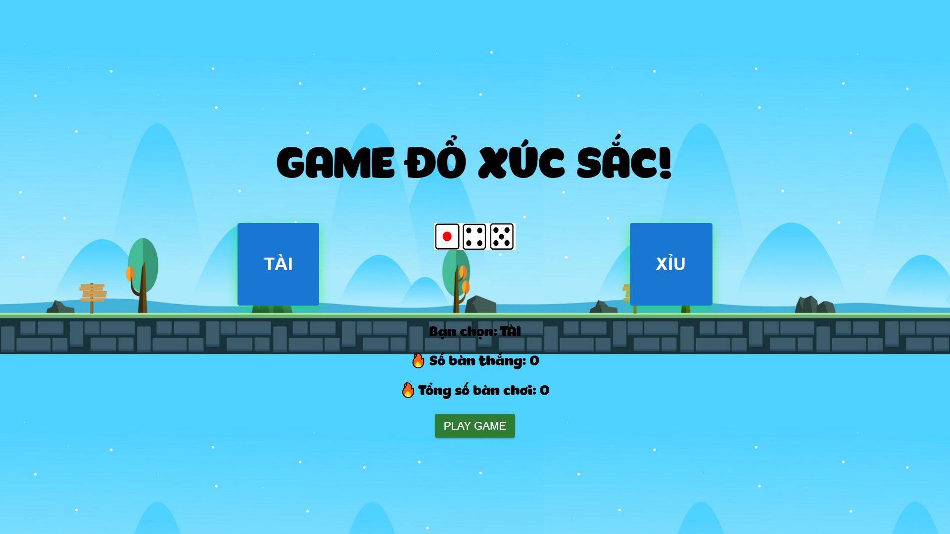 GitHub - nttminh/taixiu-web