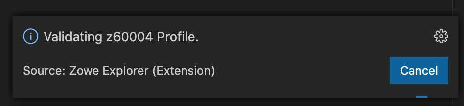 Validation of profile freeze · Issue #977 · zowe/zowe-explorer-vscode · GitHub
