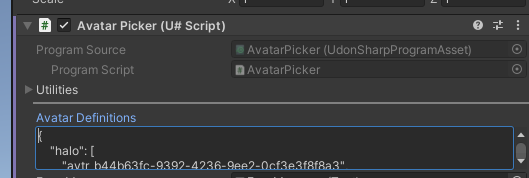 GitHub - halomakes/vrc-world-avipicker: Udon Avatar Picker