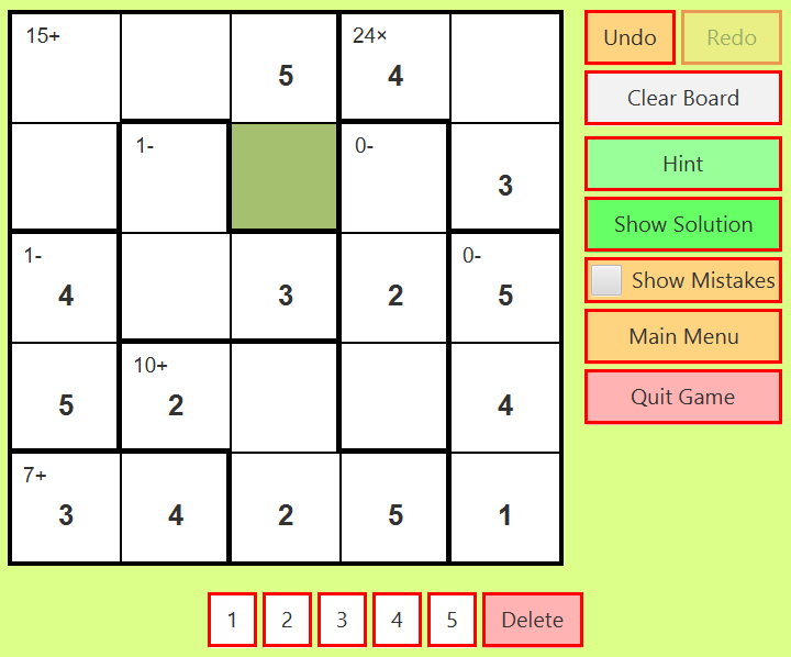 GitHub - mitko2811/MathDoku-Game: A Sudoku like game on Java also called KenKen.