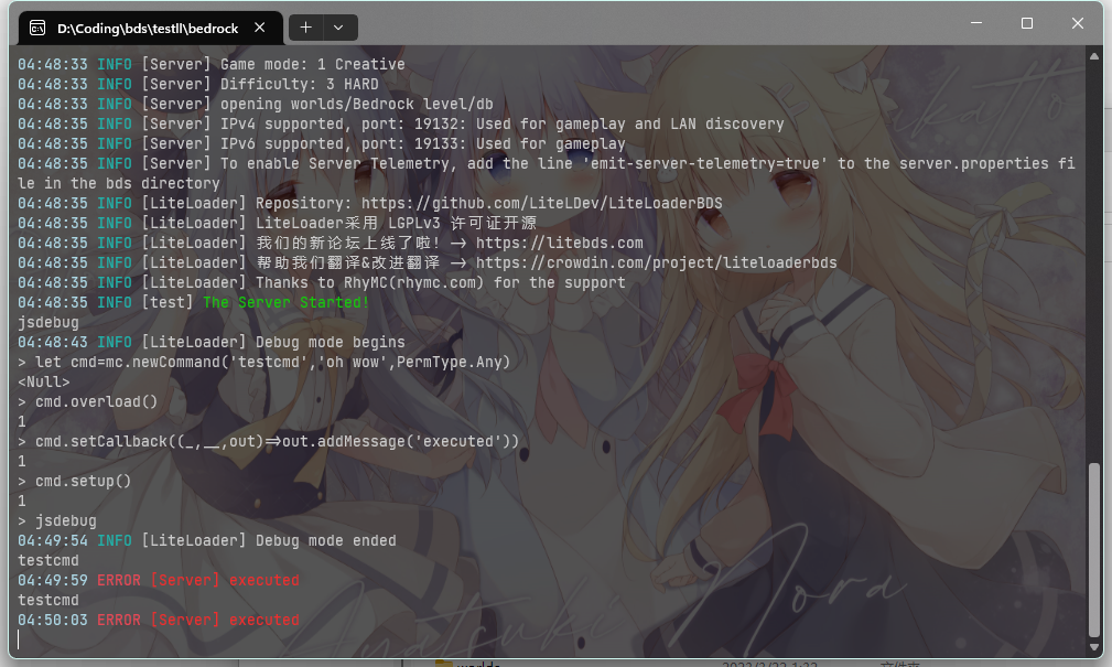 LLSE Python 操作 `Command` 对象出现 `SEH_Unknown_Error` · Issue #1154 · LiteLDev/LeviLamina · GitHub
