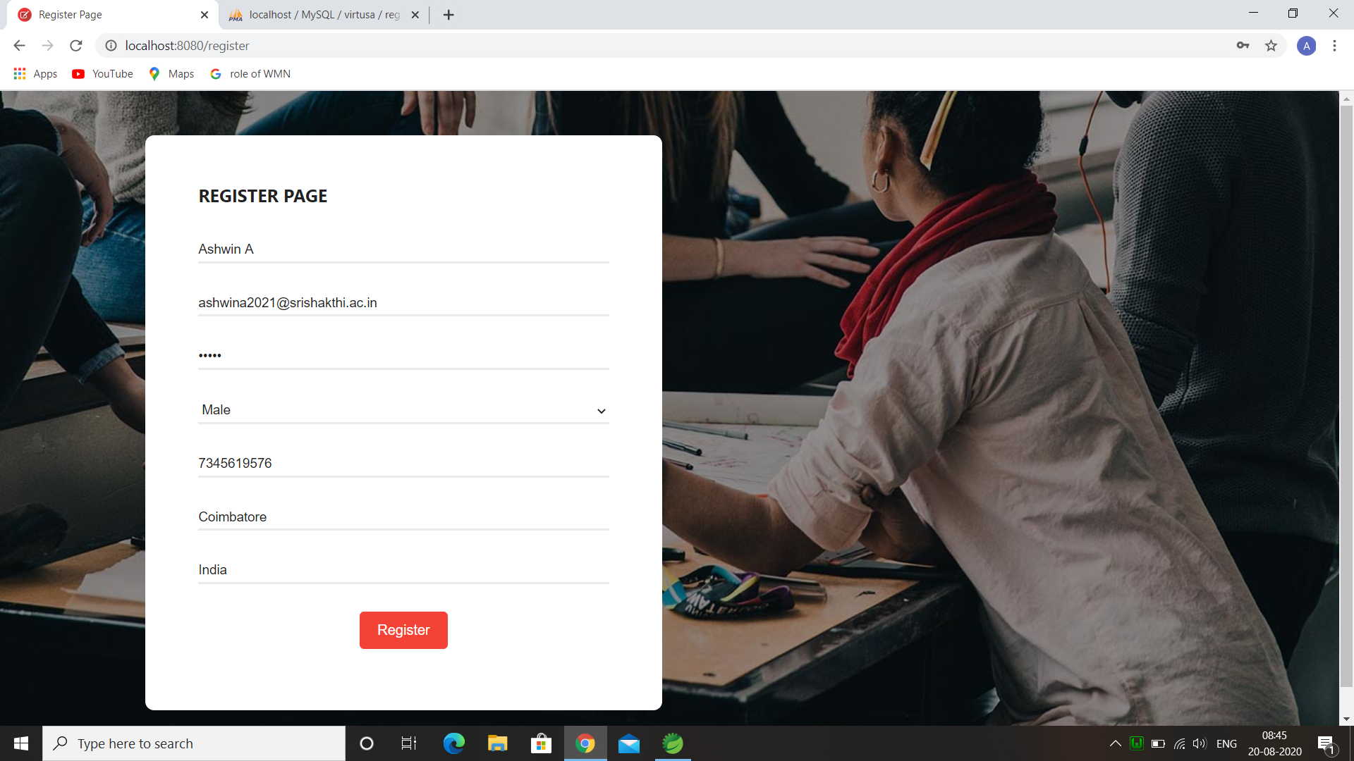 GitHub - Ashwina7999/Virtusa-Project: Web application for displaying the Current weather, Air ...