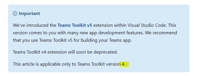 Steps are missing to open and use "TeamsFx CLI" command in VS Code · Issue #9535 · MicrosoftDocs ...