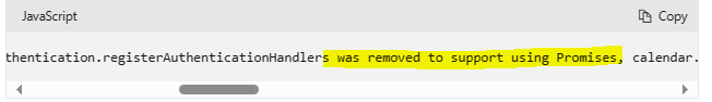 Js Code Format Issue In This Documentation · Issue 9857 