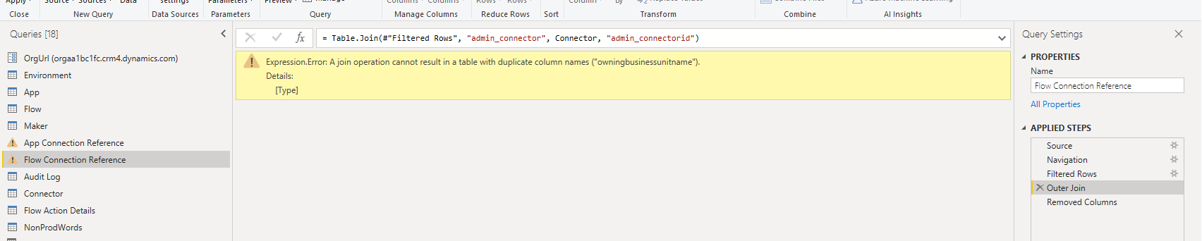 [CoE Starter Kit - BUG] Unable to load Power BI report · Issue #1400 · microsoft/coe-starter-kit ...