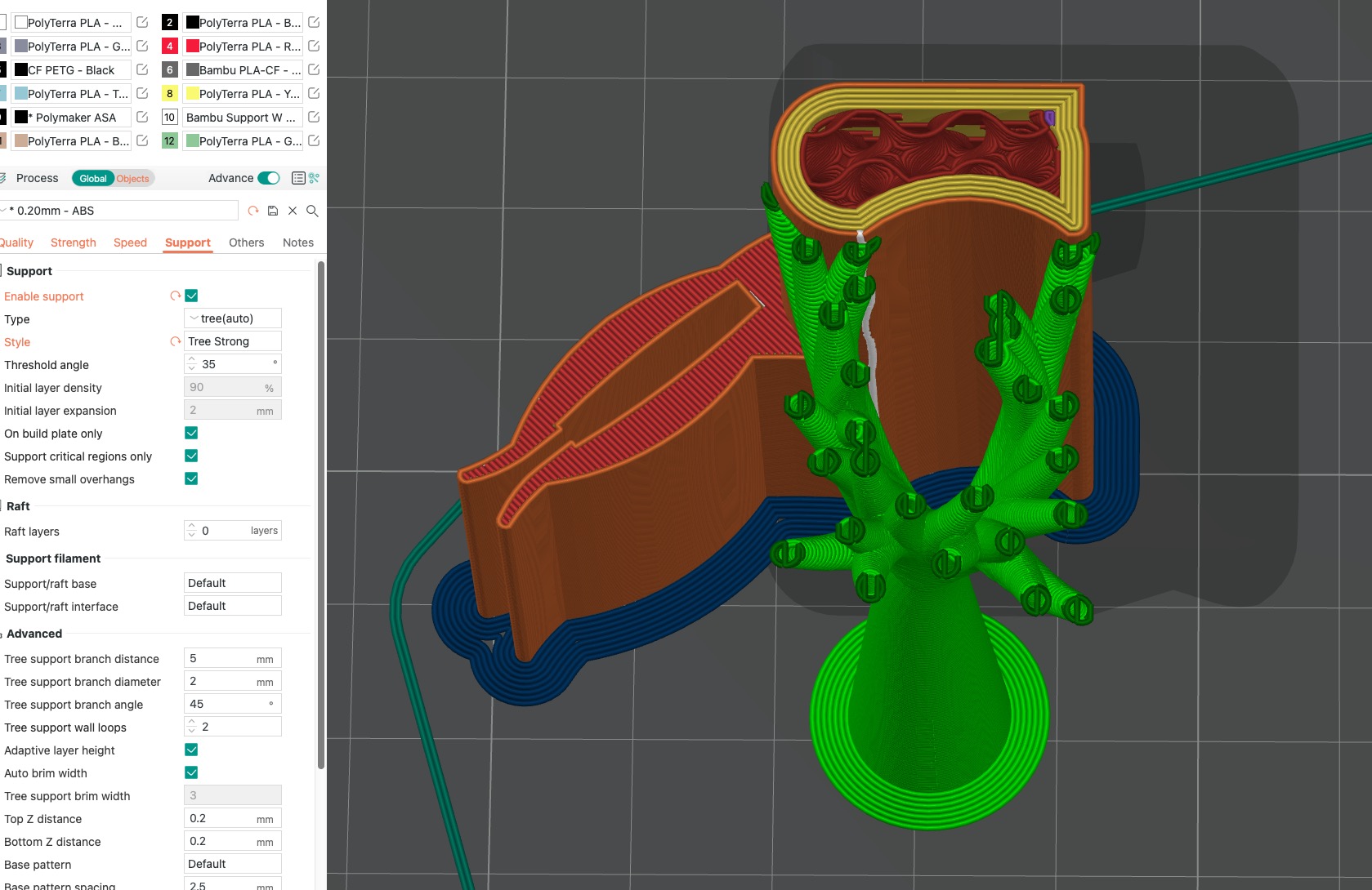 1.7 Dev: Organic Supports - Interface layer generating in mid air · Issue #2038 · SoftFever ...