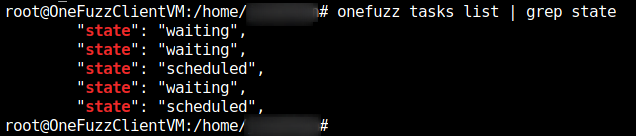 Tasks stuck in "waiting" or "scheduled" · Issue #467 · microsoft/onefuzz · GitHub