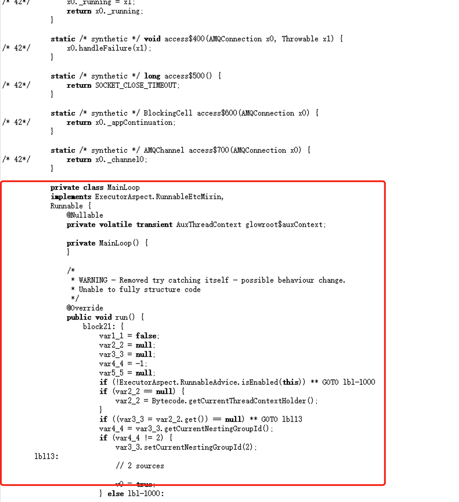 jad反编译出现行数乱串/不显示行数的问题 · Issue #1963 · alibaba/arthas · GitHub