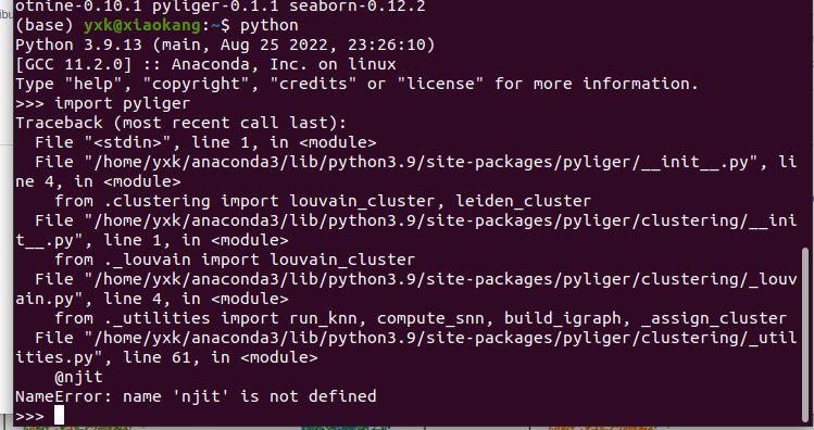 NameError: name 'njit' is not defined · Issue #8 · welch-lab/pyliger ...