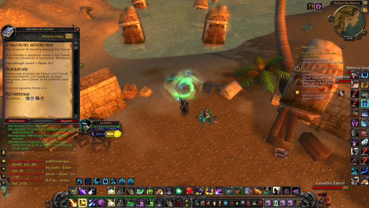 Misión Bug: Portal no transporta a Zul´Gurub · Issue #452 · athenaswow/BugTracker-Athenas-WoW ...