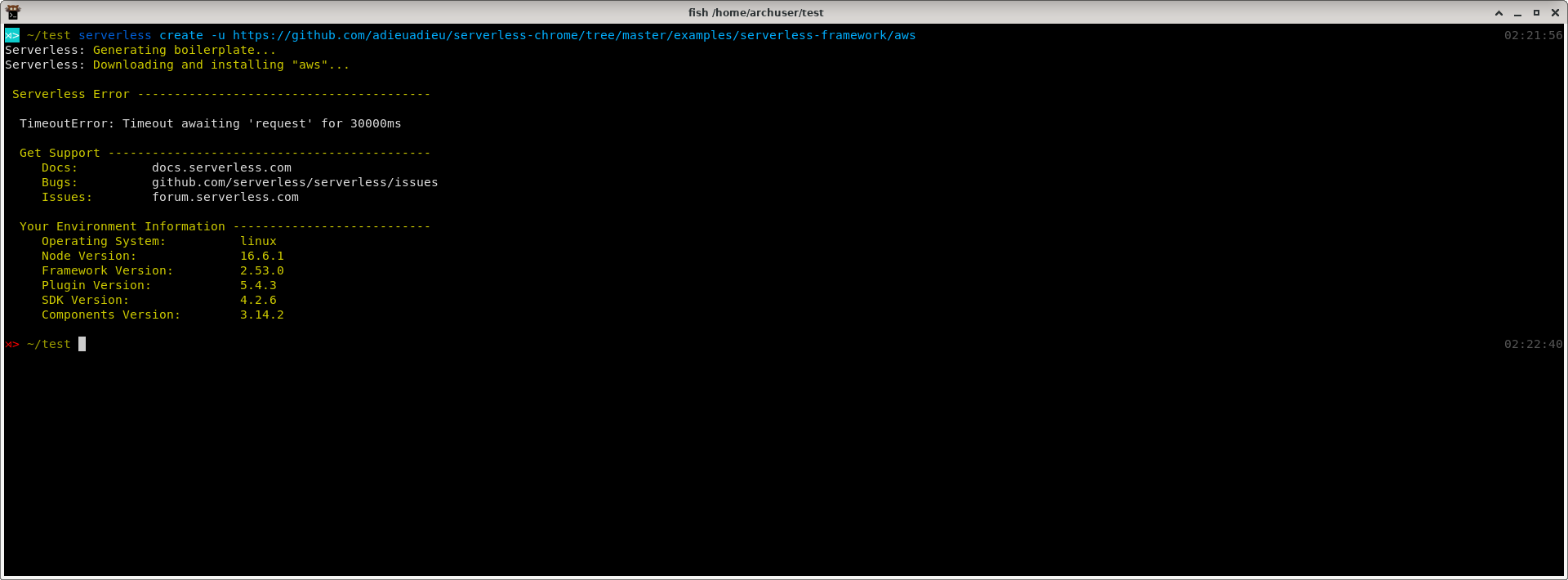 Timeouterror Timeout Awaiting Request For 30000ms