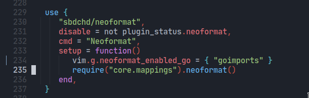 How to configure golang fmt with neoformat · Issue #377 · NvChad/NvChad · GitHub