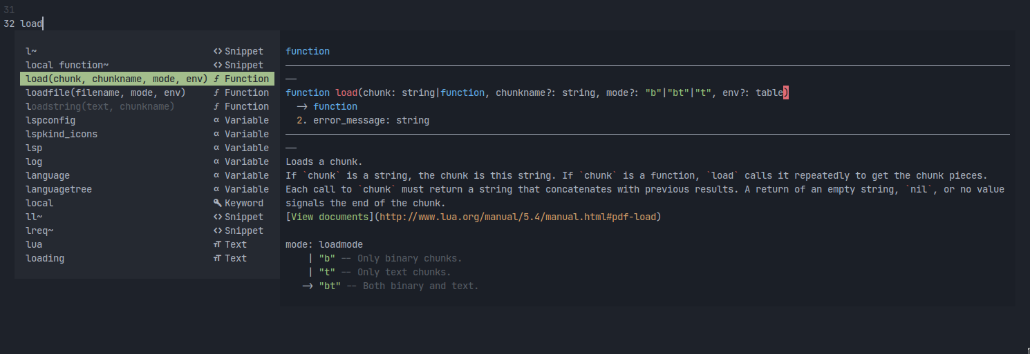Suggestion for cmp ui · Issue #1010 · NvChad/NvChad · GitHub