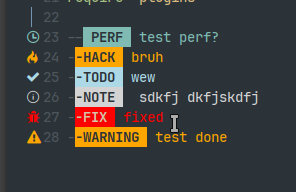 todo-comments.nvim pugin is broken in NvChad · Issue #1877 · NvChad/NvChad · GitHub