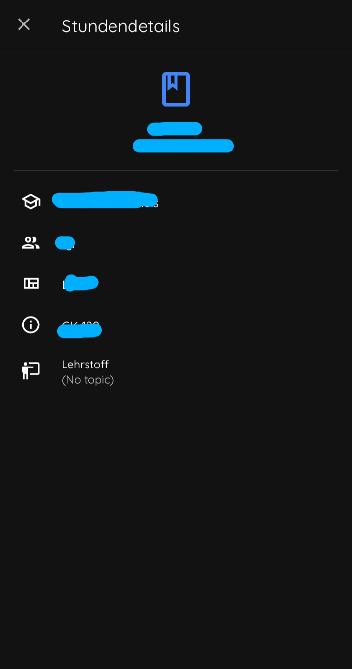 [Bug Report] Lesson topic not loading · Issue #221 · SapuSeven/BetterUntis · GitHub