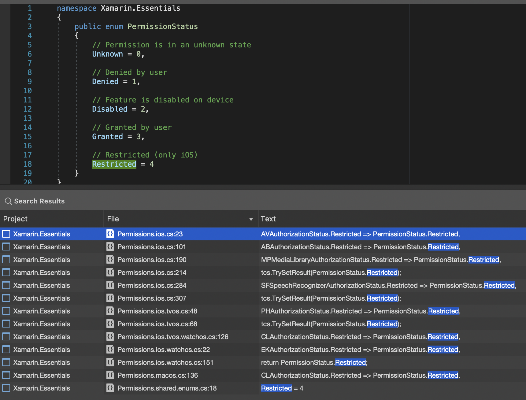 [Bug] iOS 14 Photos Permissions return Granted even if status is Limited · Issue #1635 · xamarin ...