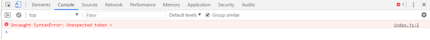 用dva-cli生成项目报Uncaught SyntaxError: Unexpected token
