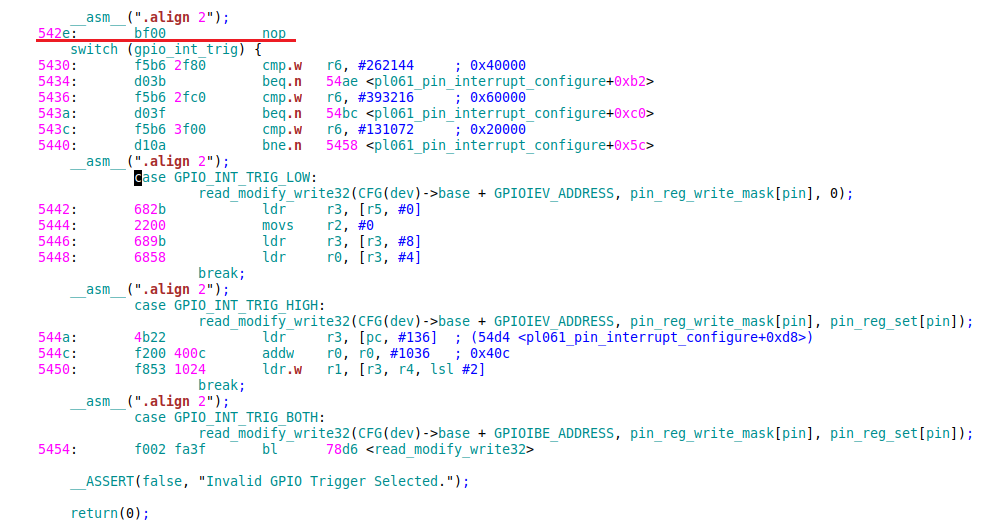 Cortex M7 Thumb 2 Instructions Alignment · Issue 26803 · Zephyrproject Rtos Zephyr · Github