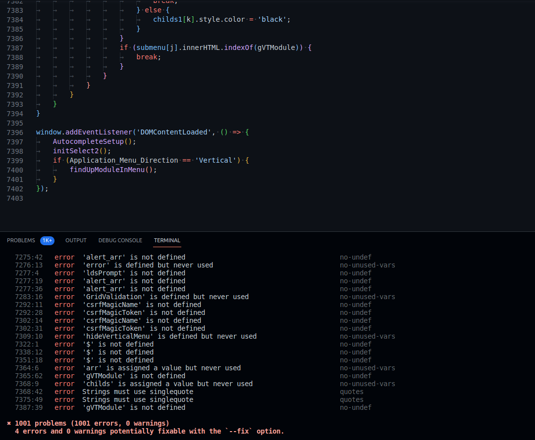 Eslint Cant Analyze Large Files Fully · Issue 1552 · Microsoft Vscode Eslint · Github