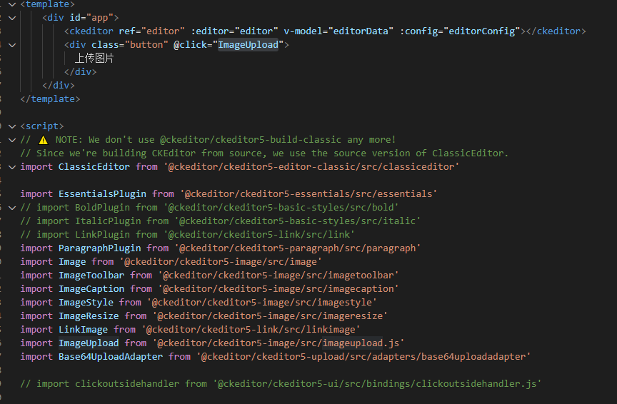 How can i trigger ImageUpload event out of the editor? · Issue #8169 · ckeditor/ckeditor5 · GitHub