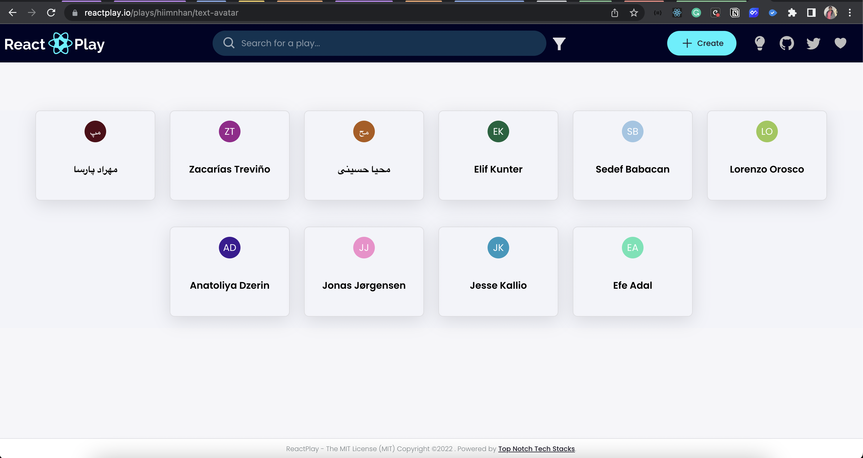 🐛 [Bug report]: Play header is missing from Text Avatar play · Issue #650 · reactplay/react-play ...
