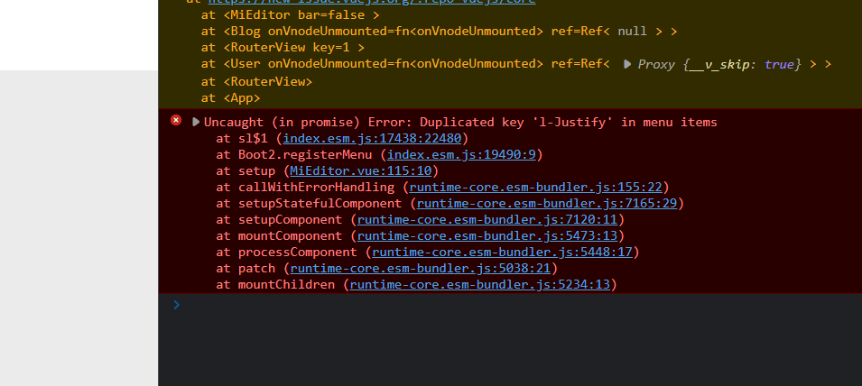 在Vue3中注册新菜单Bug · Issue #4831 · wangeditor-team/wangEditor · GitHub 在Vue3中注册新菜单Bug · Issue #4831 · wangeditor-team/wangEditor · GitHub