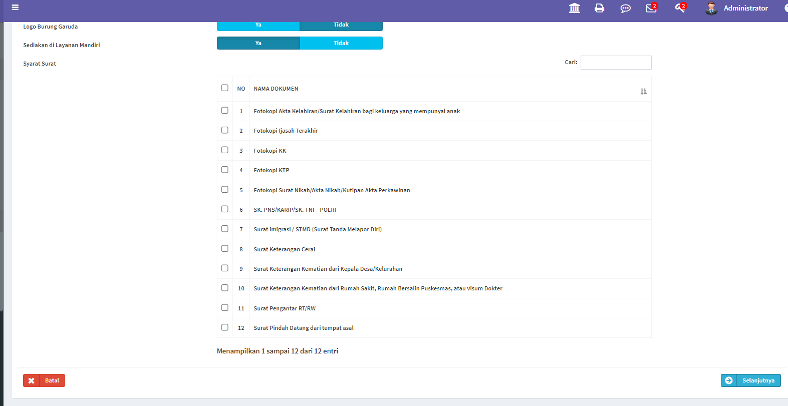 Permintaan fitur: Merubah tombol simpan menjadi lanjut pada saat pembuatan surat tinymce · Issue ...