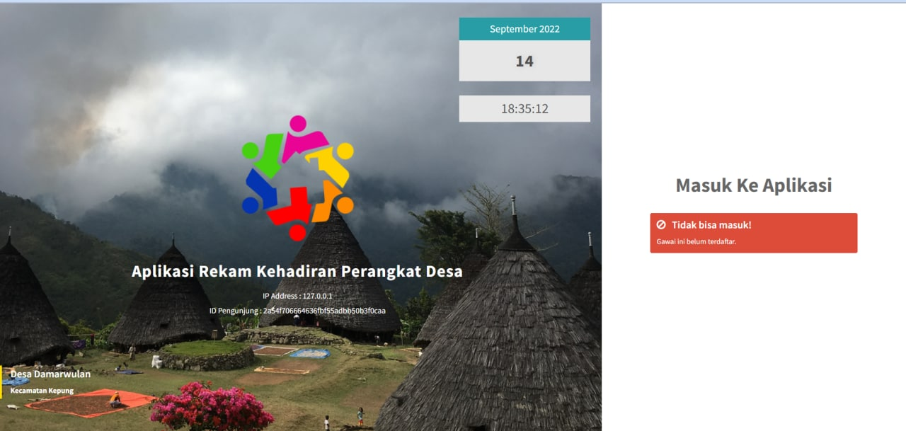 Tambahkan validasi pengaturan gawai pada saat sesudah login · Issue #5647 · OpenSID/OpenSID · GitHub