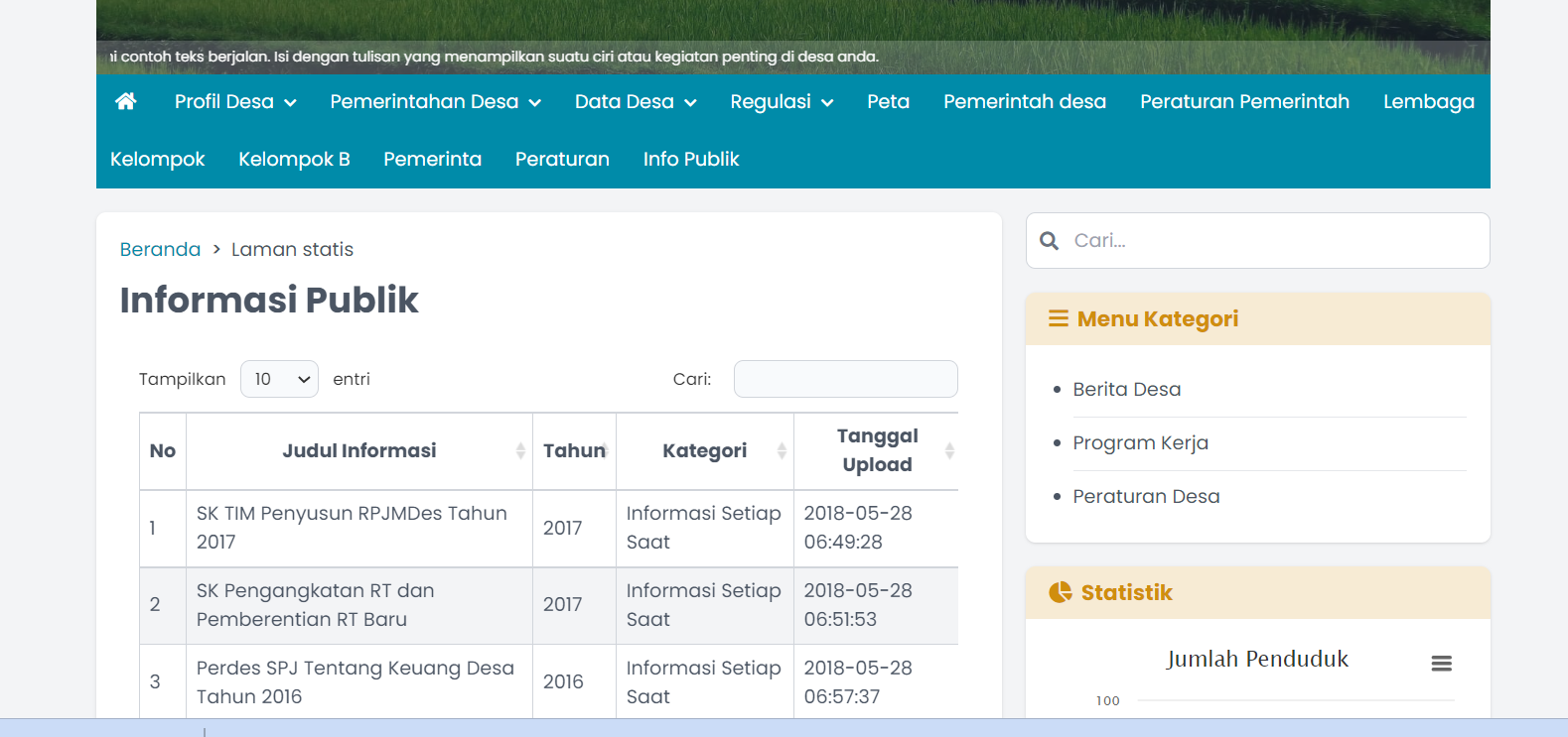 Merubah download file pada menu informasi publik ke bentuk view popup · Issue #5668 · OpenSID ...
