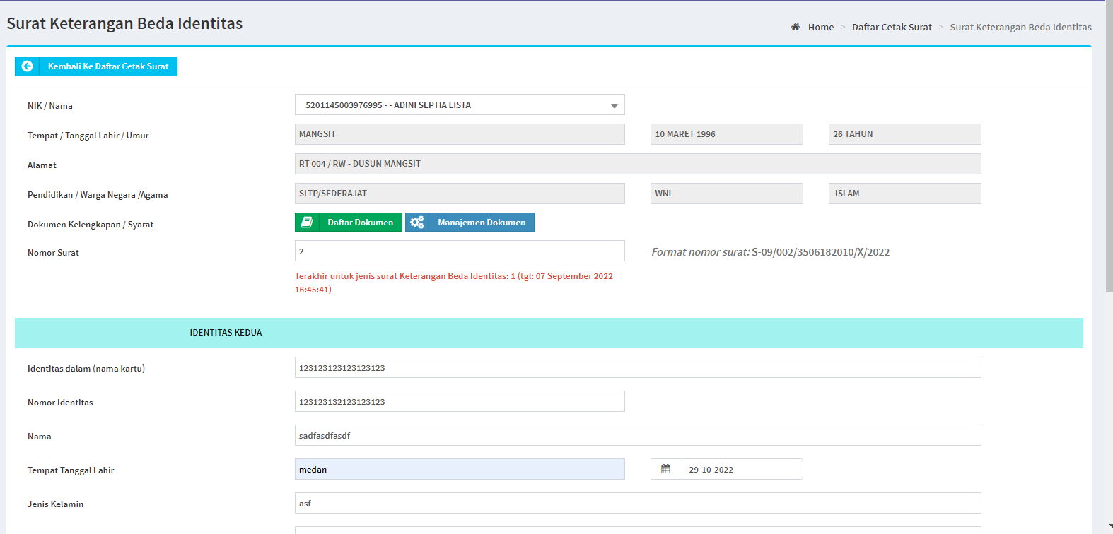 Tinymce Konversi Surat Rtf Keterangan Beda Identitas · Issue 5760 · Opensidopensid · Github 