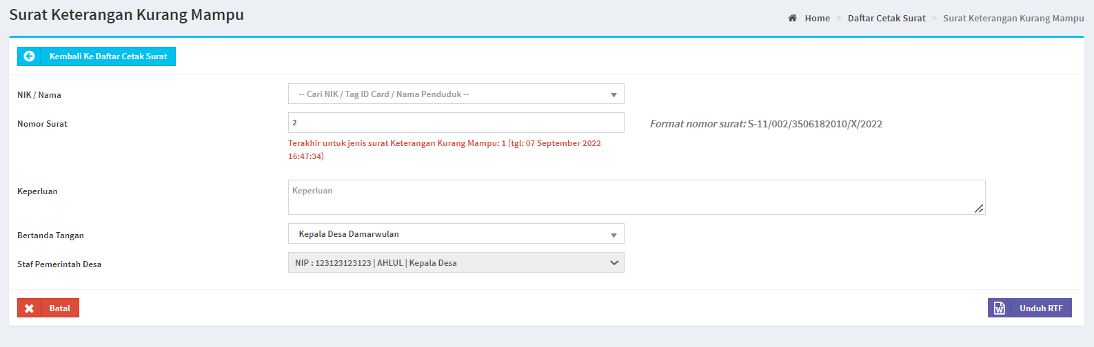 [TinyMCE] Konversi surat RTF - Keterangan Kurang Mampu · Issue #5761 · OpenSID/OpenSID · GitHub