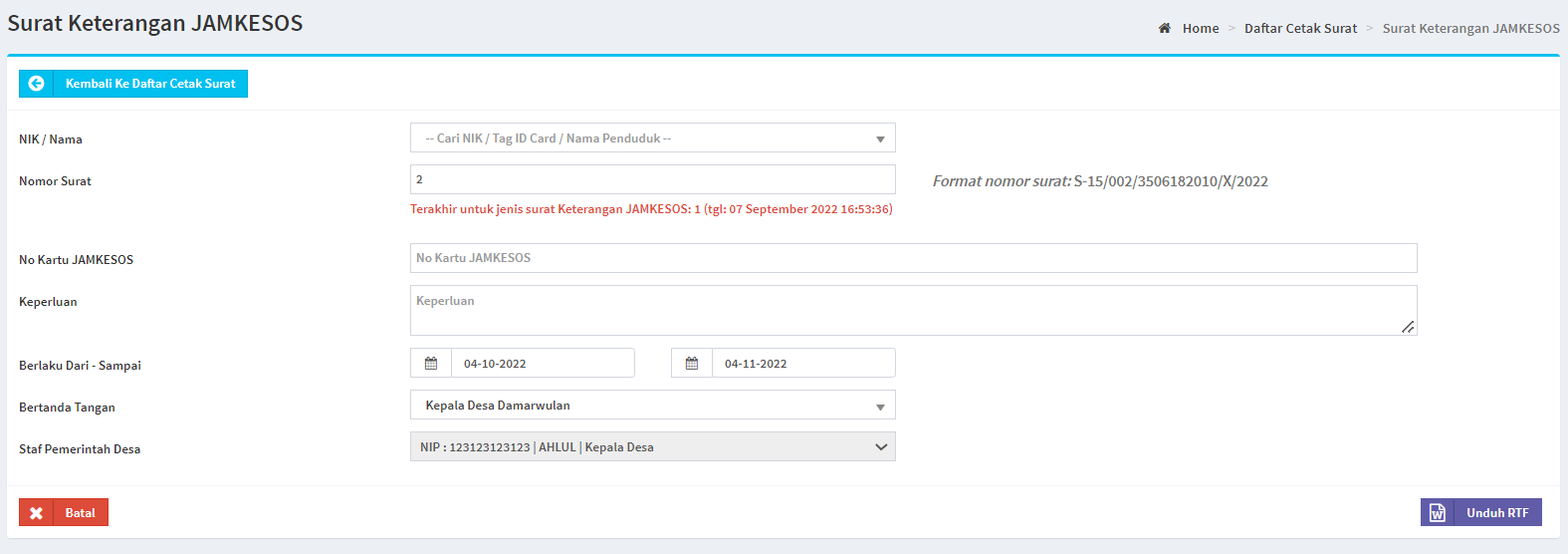 [TinyMCE] Konversi surat RTF - Keterangan JAMKESOS · Issue #5765 · OpenSID/OpenSID · GitHub