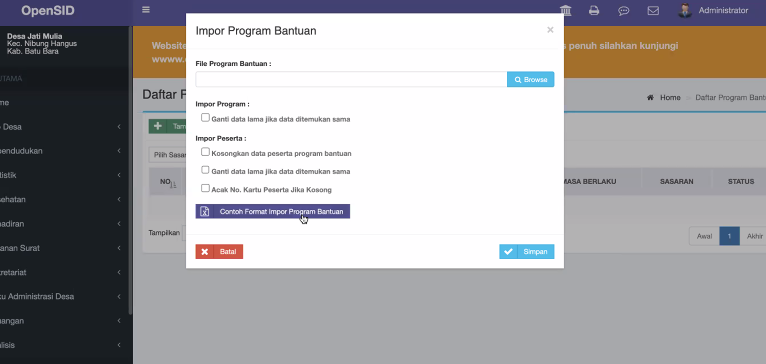 Perlu dilakukan pemeriksaan apakah entri data dengan nik yang sama tetap bisa masuk ke program ...