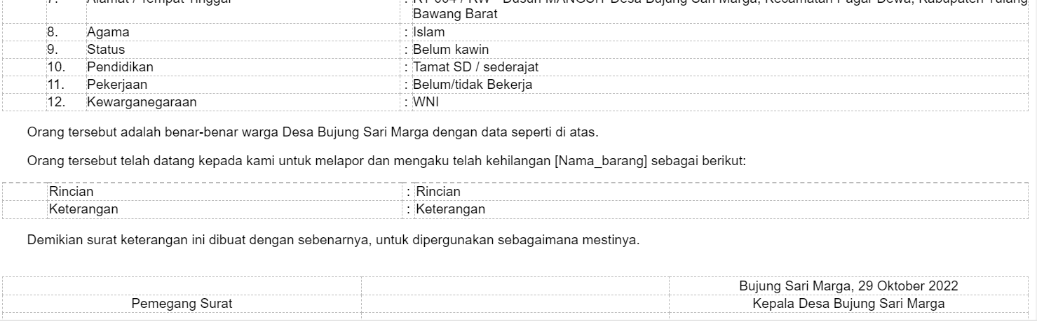Bug/error: tinymce kode isian masih berupa variable saat cetak surat · Issue #5889 · OpenSID ...