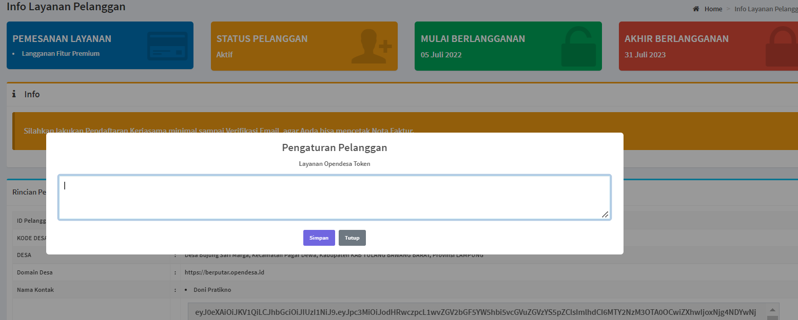 token kosong padahal cache token sudah ada · Issue #5919 · OpenSID/OpenSID · GitHub