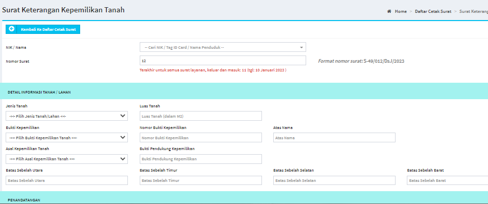 [TinyMCE] Konversi surat RTF - Keterangan Kepemilikan Tanah · Issue #6215 · OpenSID/OpenSID · GitHub
