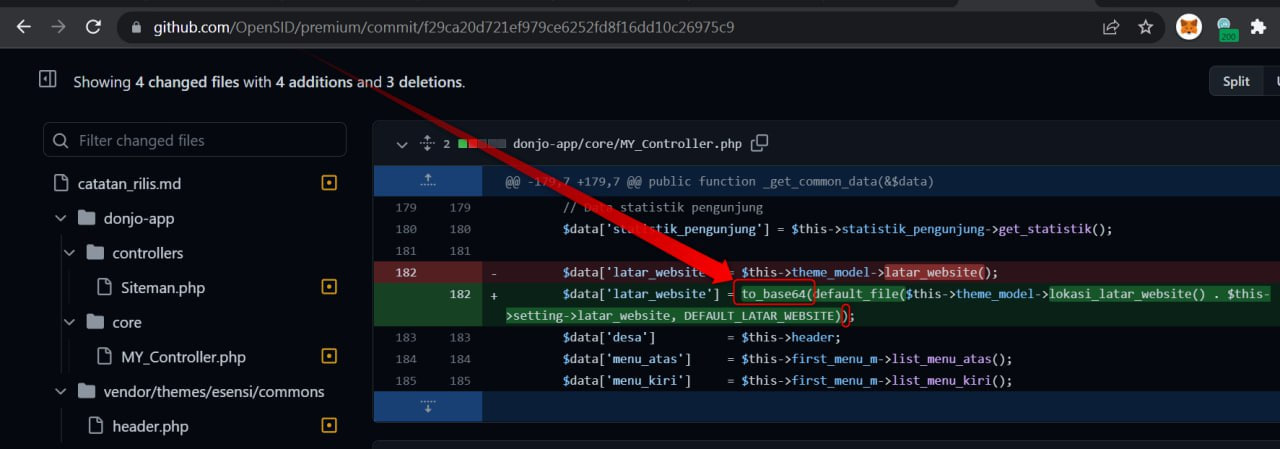 Kembalikan Base64 Ke Baseurl Untuk Latarbelakang Website · Issue 6242 · Opensidopensid · Github