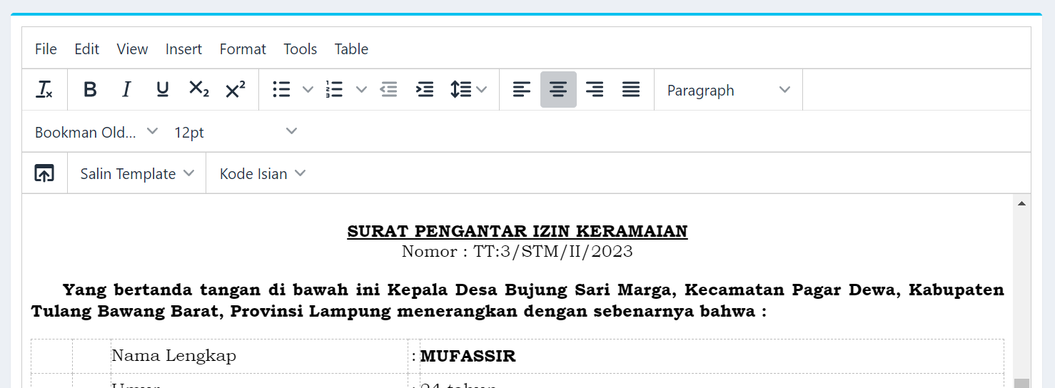 Font Bookman Old Style Tidak Bisa Cetak Tebal · Issue 6341 · Opensidopensid · Github 