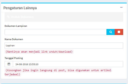 Ubah warna lampiran artikel menjadi hitam agar dapat terbaca · Issue #6451 · OpenSID/OpenSID ...