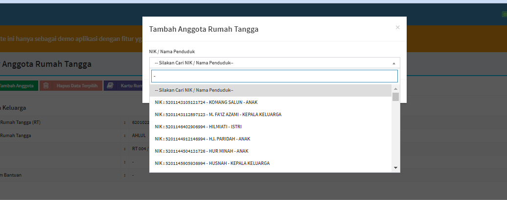 Permintaan fitur: Tambahkan Infinite Scroll pada Tambah Anggota Rumah ...