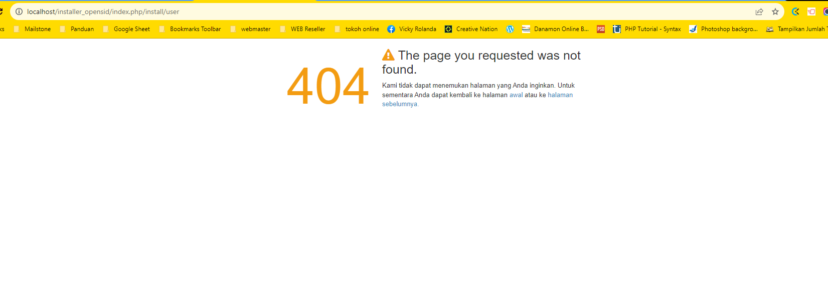 Modul Installer berhenti pada pembuatan user · Issue #7084 · OpenSID/OpenSID · GitHub