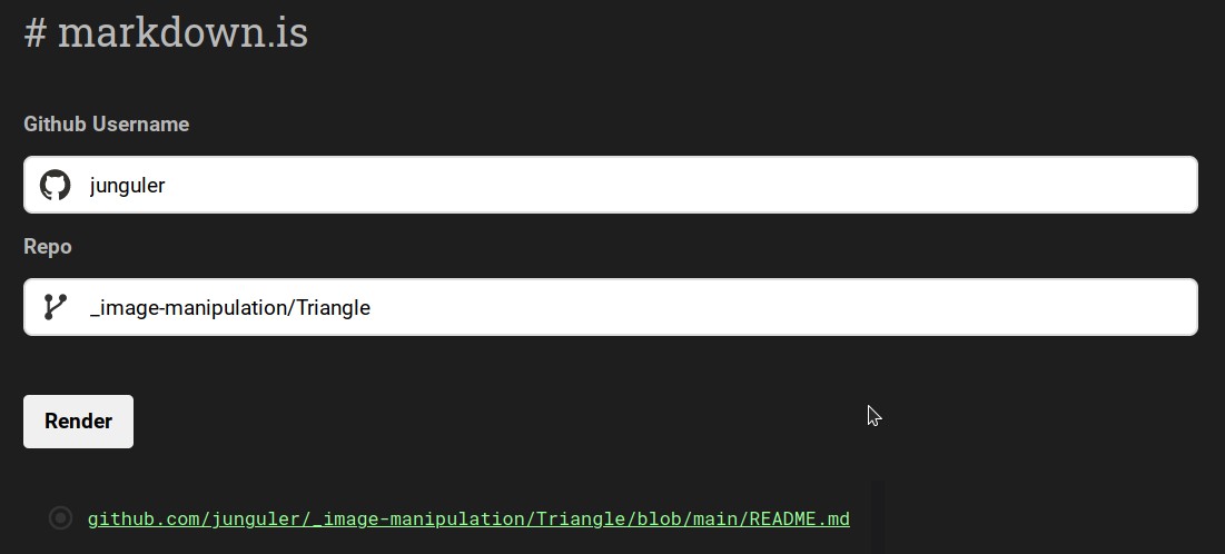 having issues trying to link a repo with subfolders · Issue #13 · gtalarico/markdown.is · GitHub